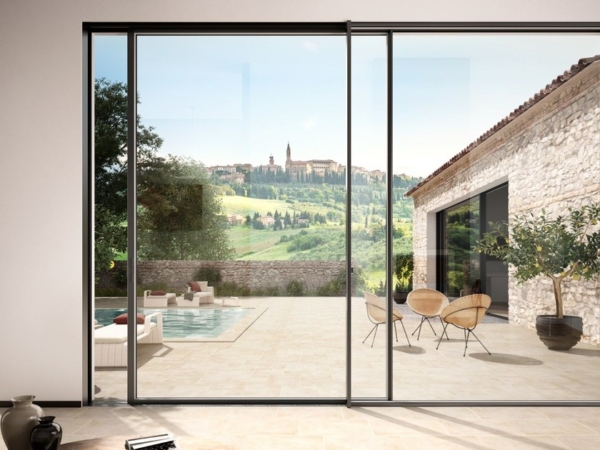 Thermal break aluminium windows and doors - Production in Milan | Aluser