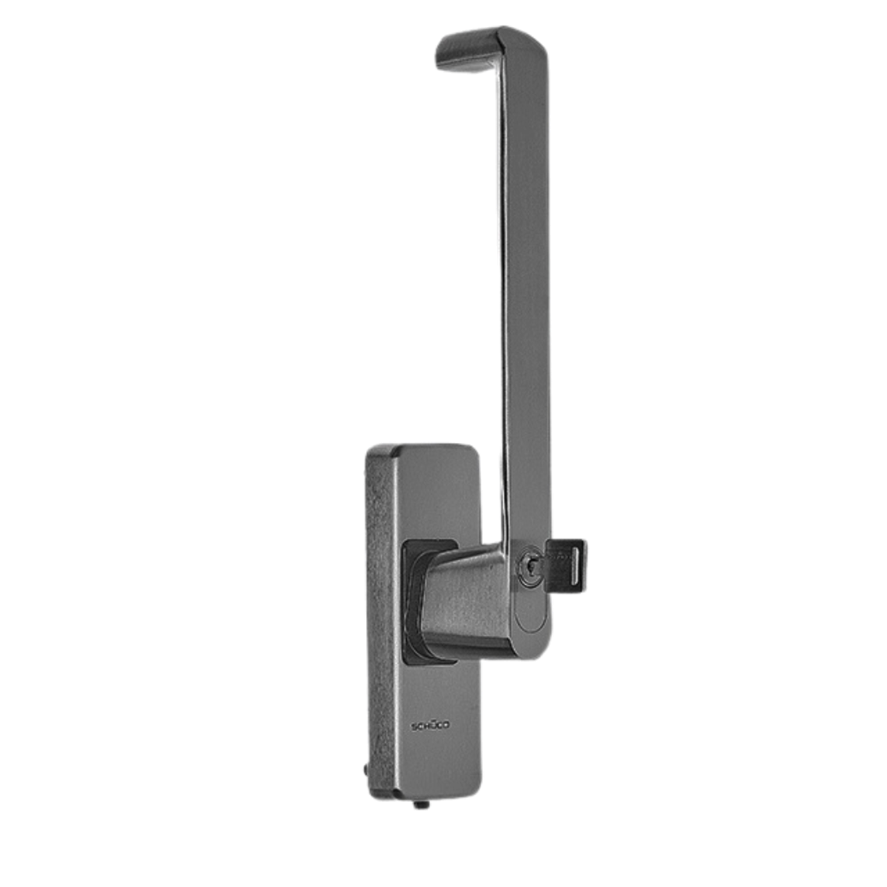 Schuco Left Handle 277797 For Pask With Lockable Lever With Black Key